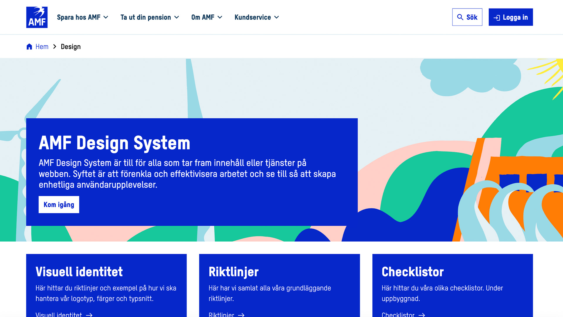 AMF Design System - UX Designer | Anders Schough